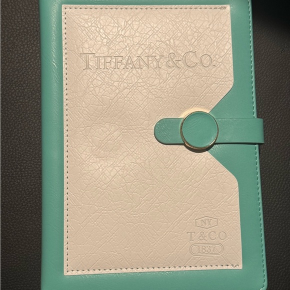 Tiffany & Co. | Office | Tiffany Co Aqua And White Journal | Poshmark